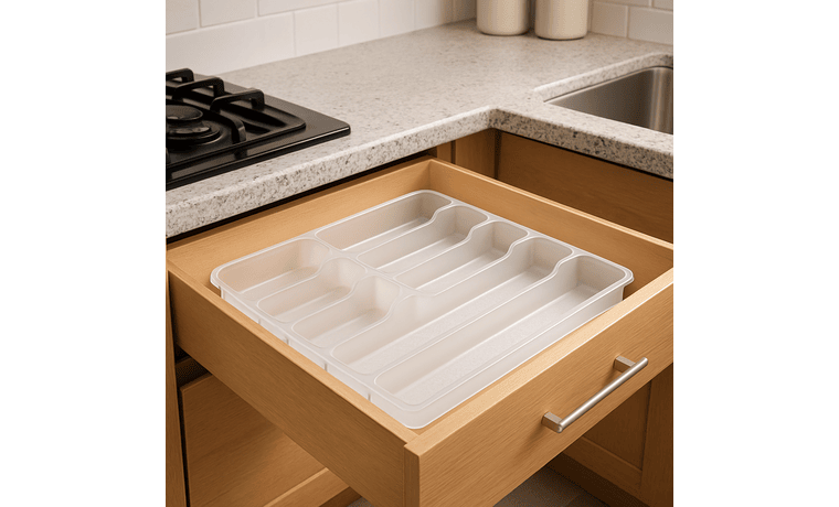 JUMBO TRANSPARENT CUTLERY HOLDER | ASUDE PLASTIK